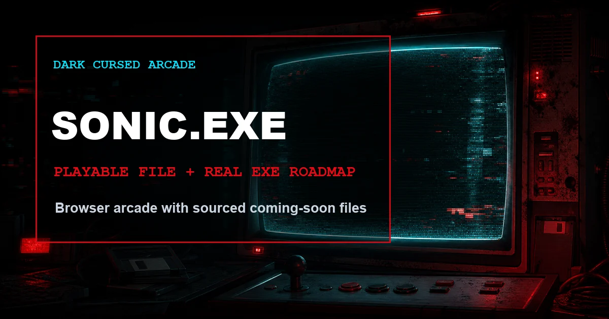 Play Sonic.exe Online - Sonic EXE Browser Game